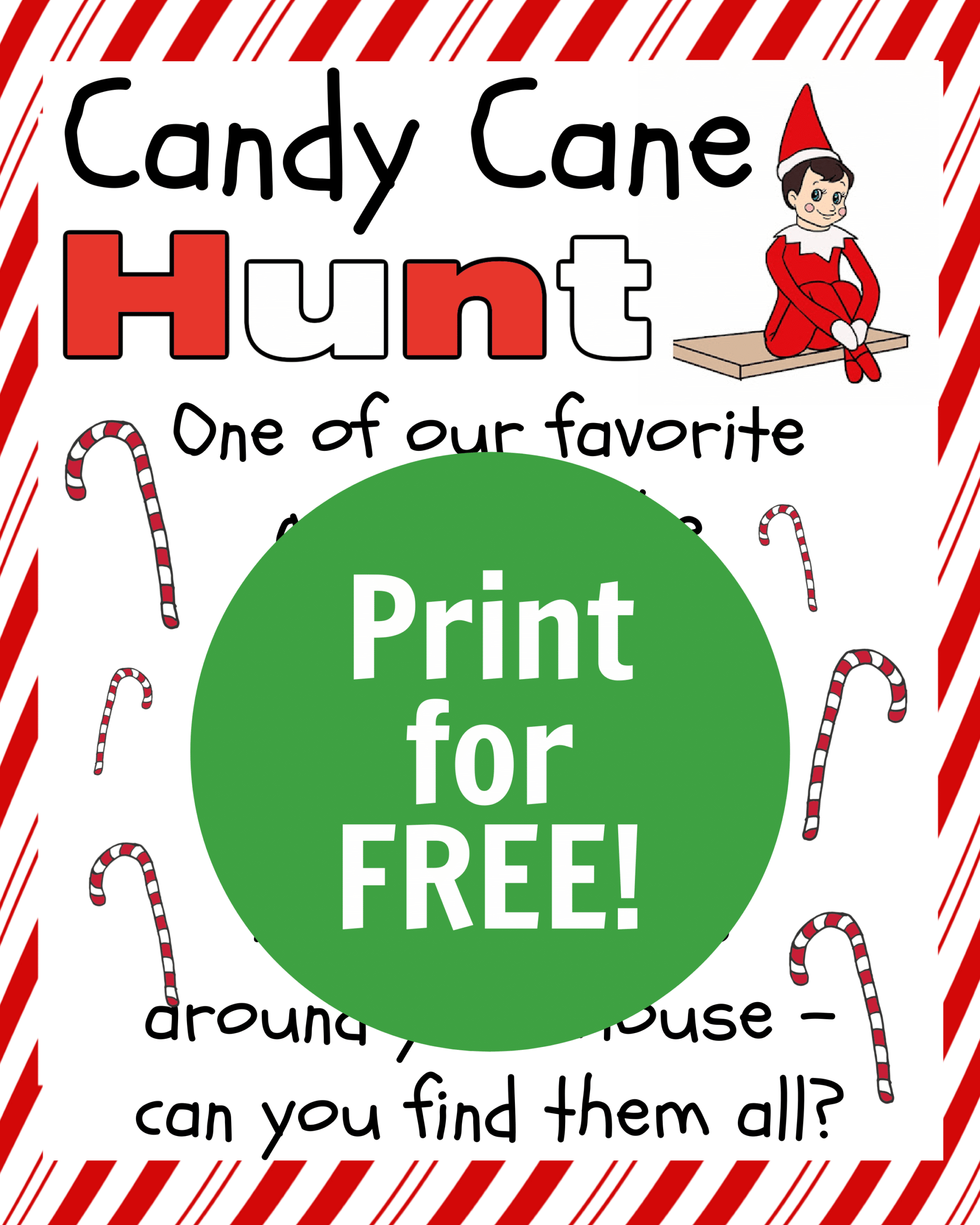 Free Elf On A Shelf Printables Free Printable Templates